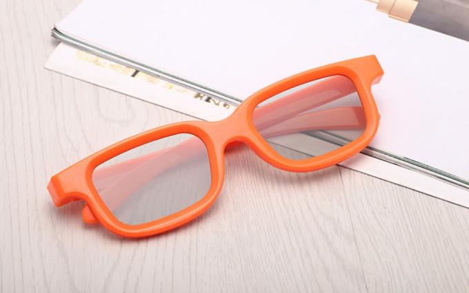 3D Polarized orange glasses for 4D/5D/6D/7D cinema